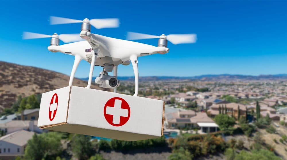 Can drones carrying blood and medicine really "revolutionise" healthcare?