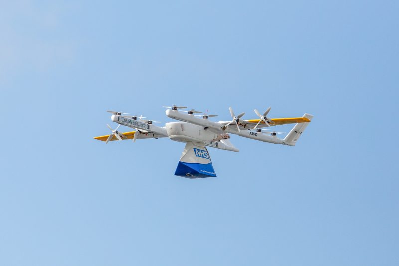 NHS delivery drones take flight offering faster and greener patient care